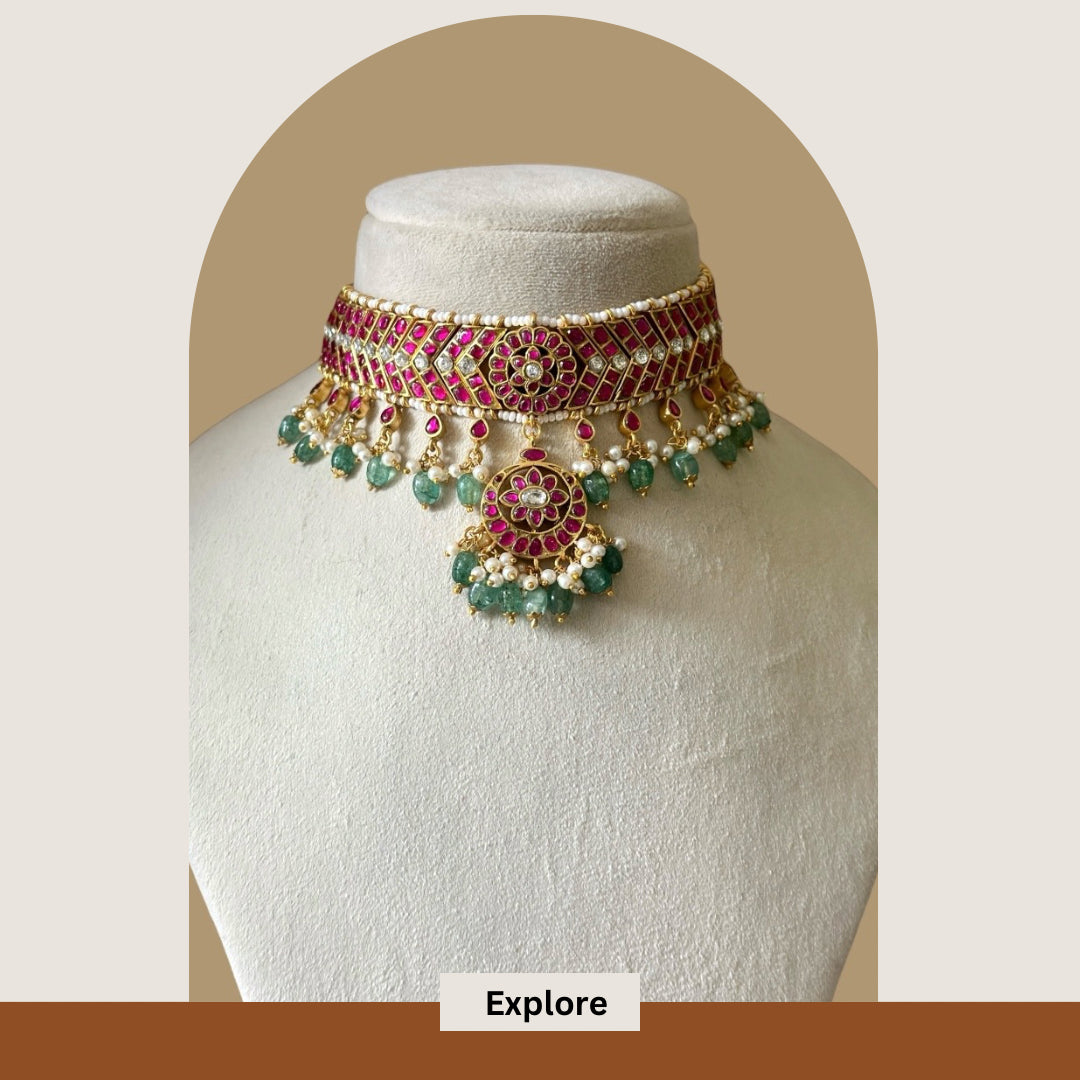 CHOKER SETS – AARVEE JEWELLERY